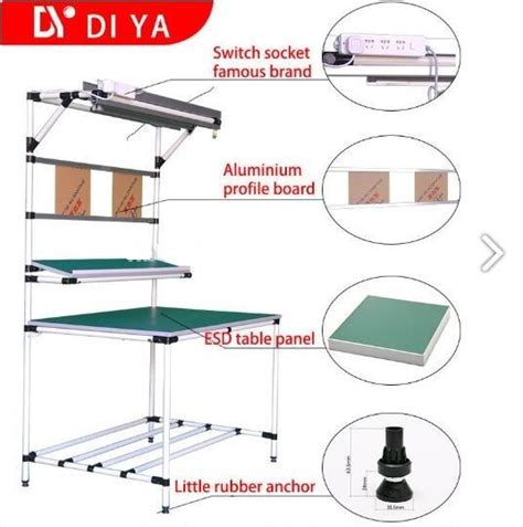 Dy33 Industrial Assembly Workbench Table With Lean Tube Aluminium Profile For Sale Buy