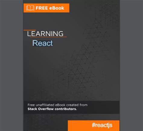 Top 10 Free ReactJS Books In PDF Format For Beginners