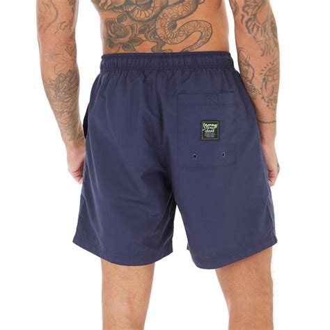 Buy Money Mens Copyright Swim Shorts Navy