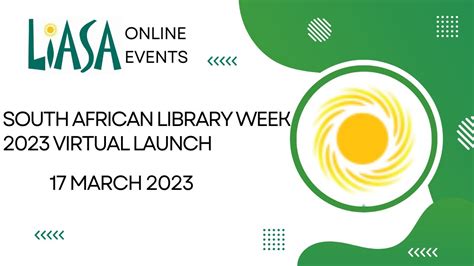 South African Library Week 2024 Theme Image To U