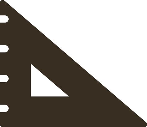 Degree Square Drafting Geometry Tool Icon Vector Simple Element Illustration From Ui