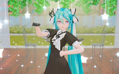 【vocaloidmmd】yyb式初音：♡还是我的笑容最可爱♥~哔哩哔哩bilibili