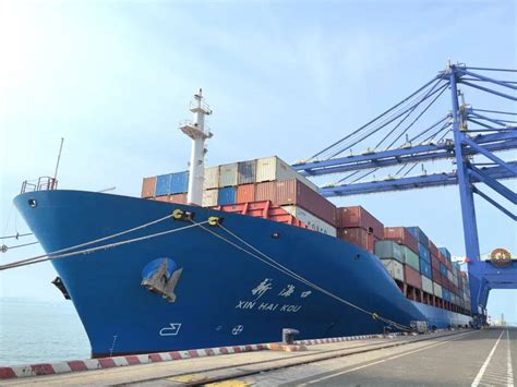 中远海控新增“海南—中东直航”mex航线洋浦建设集装箱