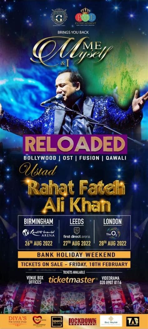 Experience The Magic Rahat Fateh Ali Khan Concerts 2025 Revealed