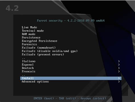 Parrot Security Os Kurulumu Mertcan G Kg Z