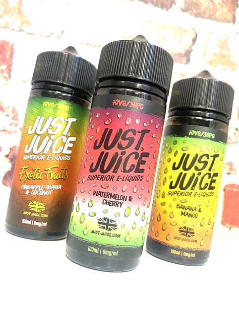 Just Juice Exotic Fruits 100ml Vapedrop Edinburgh