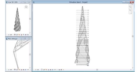 Combination of Level Generator, "twisted tower" generator and Revit... | Download Scientific Diagram