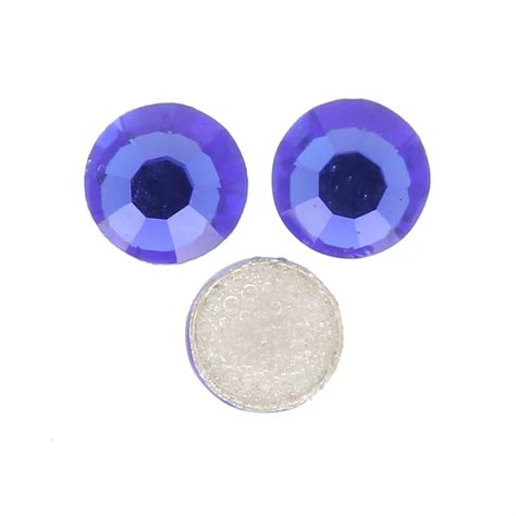 Strass Hotfix Cristal Preciosa 2 Mm Sapphire X36 Perles And Co