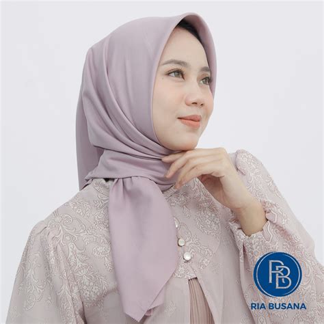Ria Busana Umama Plain Rectangular Womens Veil Art Miracleplan Plspot Shopee Malaysia