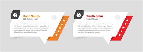 Simple Client Testimonial And Customer Feedback Template Design With Abstract Shapes And Star