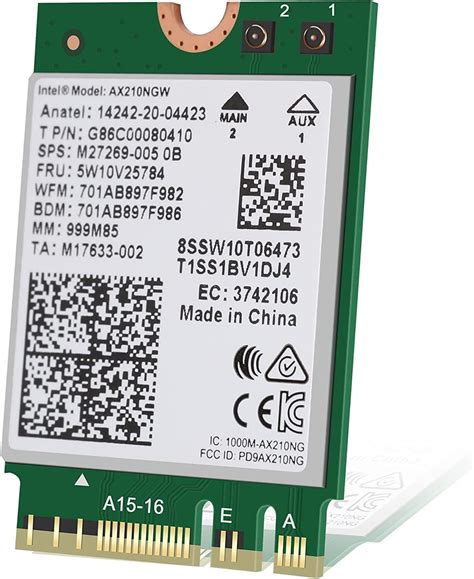 OKN AX NGW WiFi Card WiFi E M Laptop Wireless Card Mbps Tri Band Bluetooth MU