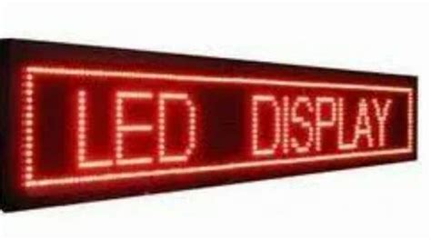 Rectangular Led Display Board At ₹ 2000 Sq Ft South East Delhi New