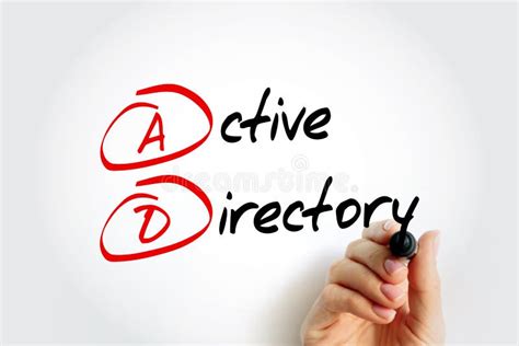 Ad Active Directory Is A Database And Set Of Services That Connect
