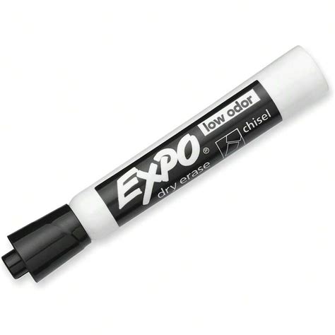 Expo Low Chisel Tip Dry Erase Markers Black 12 Count For Sale Australia New Collection Online