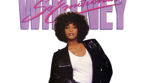 Whitney Houston So Emotional Wallpaper Picture Sleeve Pop Wallpapers