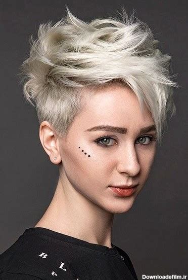 عکس مدل موی پسرانه خامه ای