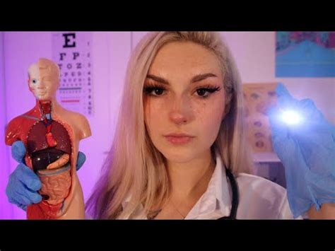 ASMR Cranial Nerve Examination Eye Exam Ear Exam Personal