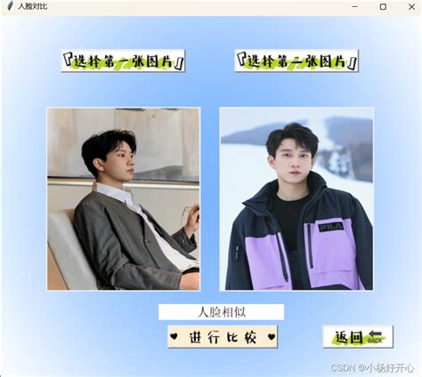 人脸识别系统 人脸对比人脸识别对比 Csdn博客