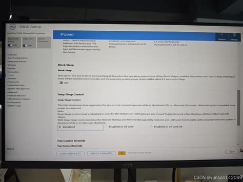 解决戴尔台式电脑休眠后无法唤醒问题deep Sleep Control Csdn博客