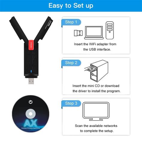 Fenvi Wifi 6 Ax1800 Usb30 Adb09lhq6tbz