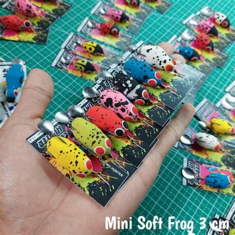 Jual Mini Soft Frog 3cm Shopee Indonesia