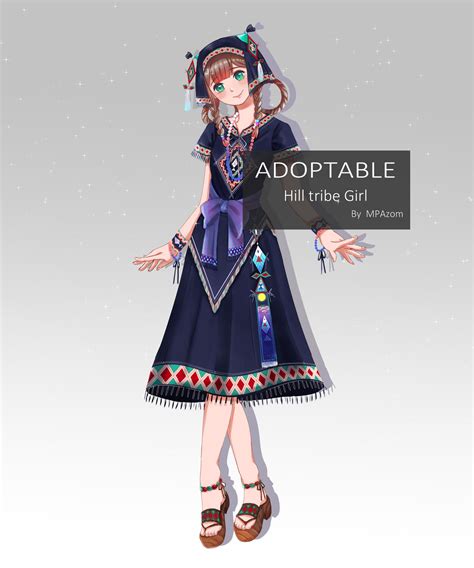 Hill Tribe Girl Setprice Open By Mpazom On Deviantart