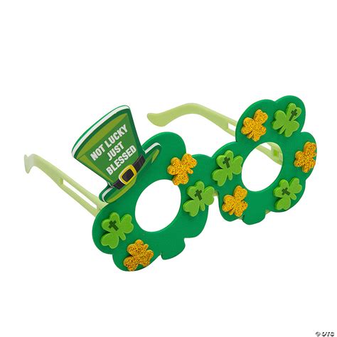 Religious St Patricks Day Glasses Craft Kit Fun Express