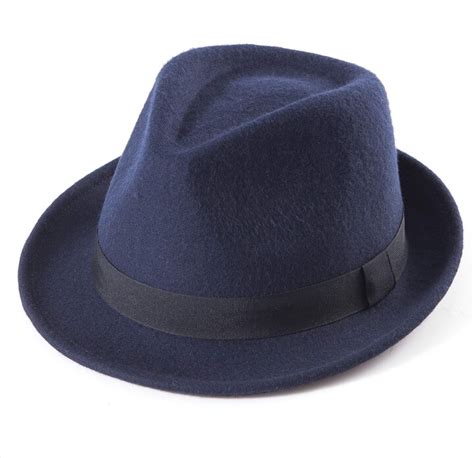 Ladybro Straw Fedora Hat Mens Fedora Hats For Men Trilby Hat Wool Sun