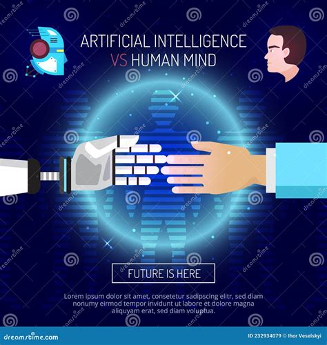 Artificial Intelligence Background Concept Stock Vector - Illustration of automatic, engineering ...