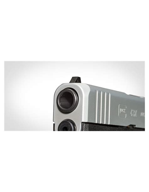 Pistolet Glock 43x Fs Silver Slide Armurerie De La Bourse