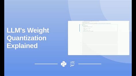 Llms Weight Quantization Explained Youtube