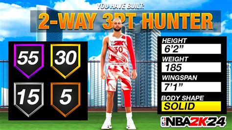 BEST STEPHEN CURRY BUILD In NBA 2K24 BEST GUARD BUILD YouTube