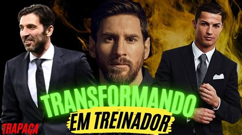 Ideias De Treinadores Para MODO CARREIRA MESSI CR7 E BUFFON Como