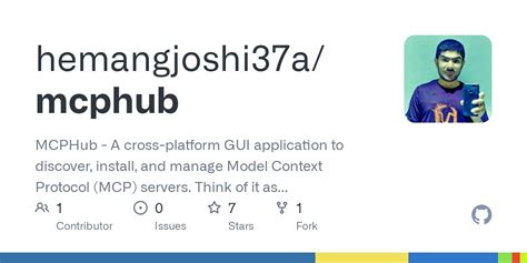 Github Hemangjoshi37amcphub Mcphub A Cross Platform Gui Application To Discover Install
