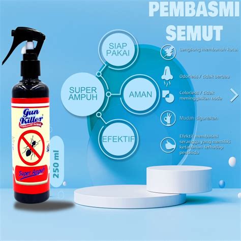 Jual Gun Killer Pembasmi Semut Racun Semut Semprot 250ml Shopee