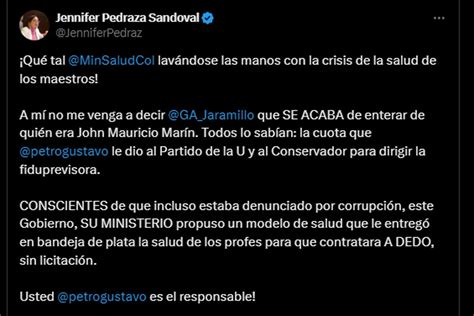 Ministro de Salud envió fuerte mensaje al presidente de Fiduprevisora