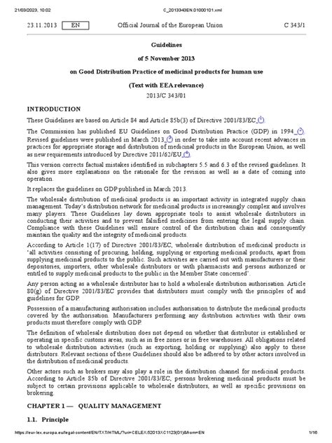 gdp guidelines pdf verification and validation risk management