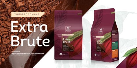 Какао порошок EXTRA BRUTE Cacao Barry 22-24% (1 кг) купить на OZON по ...