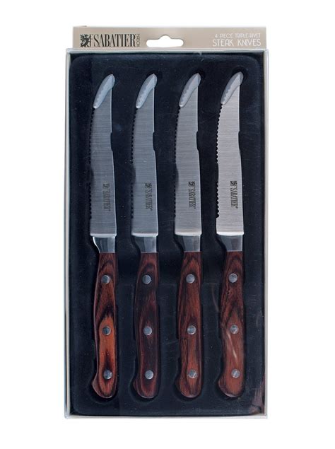 Steak Knife Set Piece Sabatier Maison Forged Steak Knives The Big Kitchen Cookware