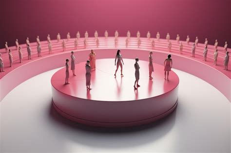 Premium Ai Image Gender Equality Concept In Entrepreneurship And