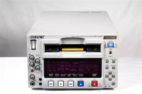 Videoregistratore Professionale Sony Dsr 1500ap Minidv Dv Player Dvcam