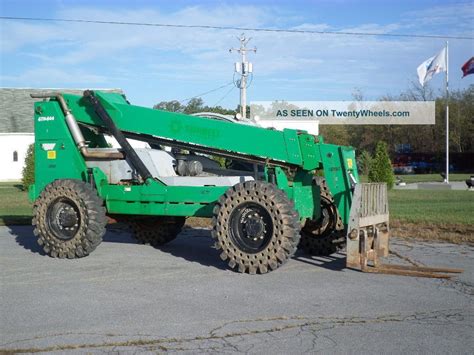 2006 Genie Gth 844 8000 Lb Telescopic Forklift Telehandler Reach Forklift