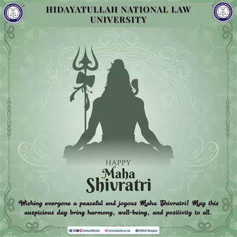 Hidayatullah National Law University Raipur Posted On Linkedin
