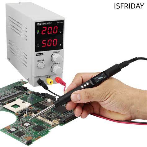 Kit De Station De Fer Souder Lectrique Intelligent Temp Rature