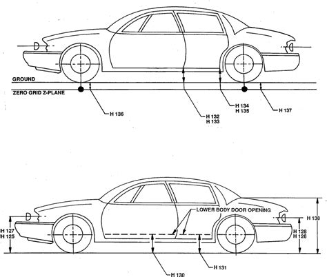 Welcome To The Web Site Of Auto Engineers Auto Body Dimensions For My