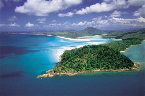澳大利亚：小山入口and怀特黑文海滩，whitsunday海岛天线 库存照片 图片 包括有 旅行 风景 135051664
