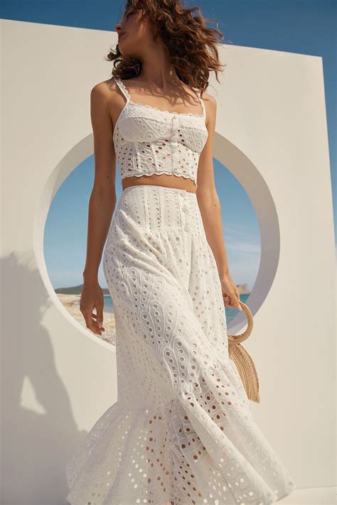 Charo Ruiz Ibiza Gina Long Skirt At Marina St Barth En 2024 Robe