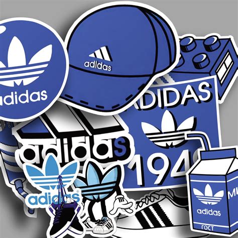 Jual Stiker Helm Lucu Aestethic Motor Logo Adidas Shopee Indonesia