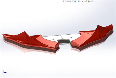 Stl File Puig Frontal Spoiler Naked Universal Front Spoiler For Motorcycle Naked Winglet