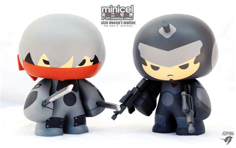 Debut Of Minicel Series By Rotobox X Kusovinyl For Sdcc2013
